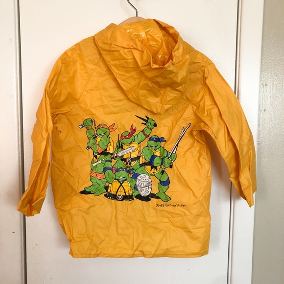 Teenage Mutant Ninja Turtles | Jackets & Coats | Vintage 989 Tmnt Rain ...